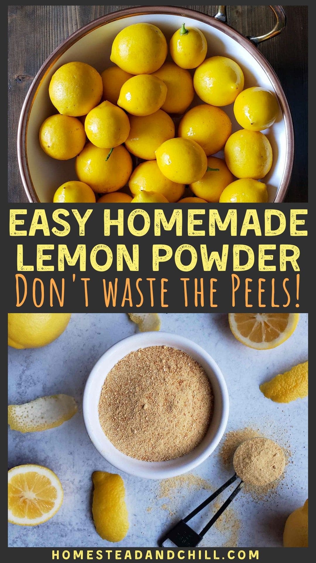 How to Make Dehydrated Lemon Powder + 13 Ways to Use It ~ Homestead and ...