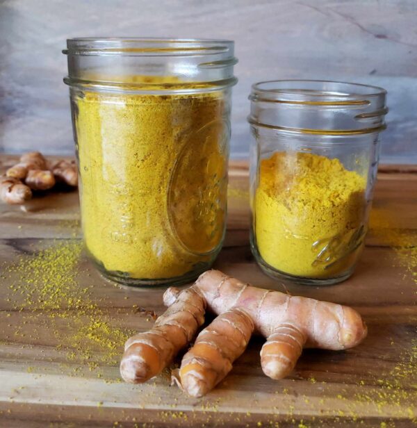 How to Make Homemade Dried Turmeric Powder ~ Homestead and Chill