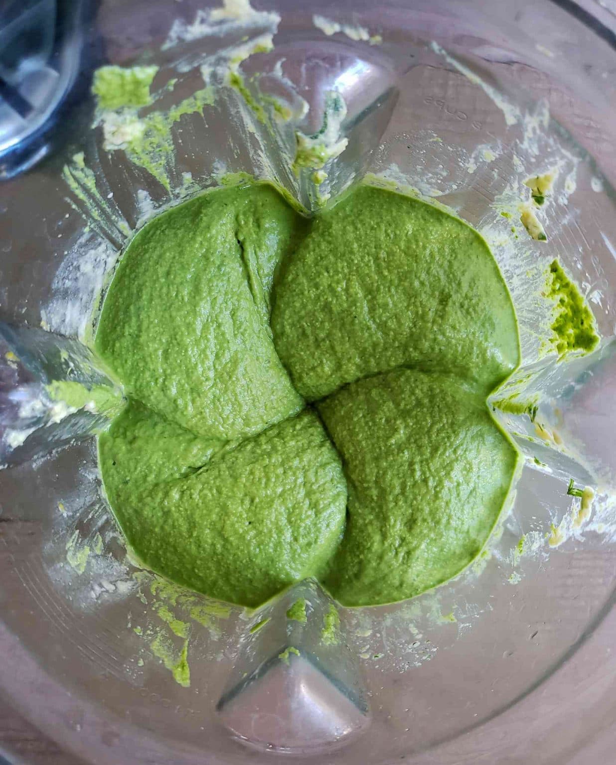 Greatest Green Hummus Recipe (Freezer-Friendly) ~ Homestead and Chill