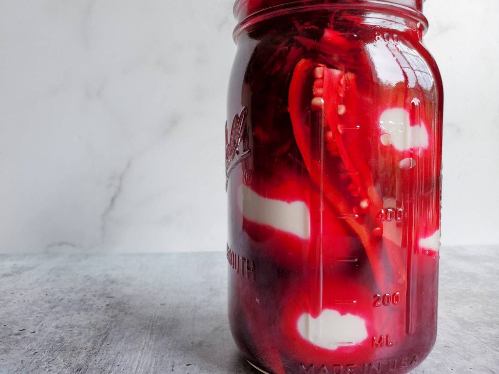Easy Beet Pickled Eggs Recipe (with Fresh Beets) ~ Homestead and Chill