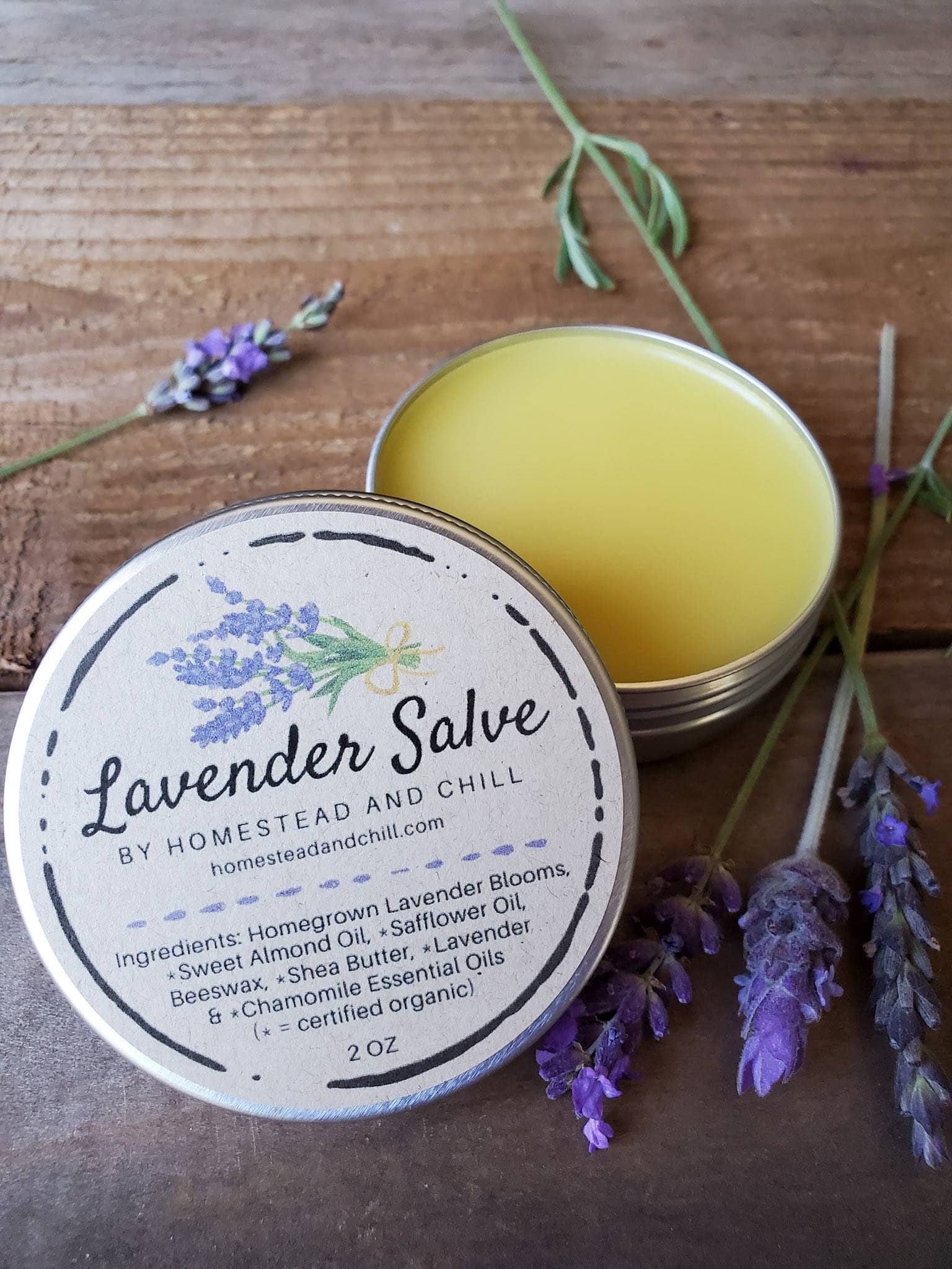 Organic Lavender Salve ~ Homestead and Chill