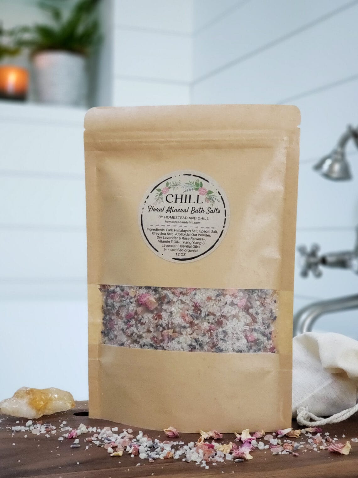 Herb & Mineral Bath Salts ~ Homestead and Chill