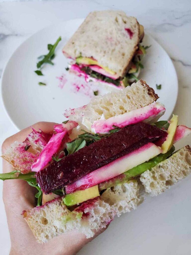 Roasted Beets with Fresh Orange and Balsamic Vinegar Marinade ~ Homestead and Chill