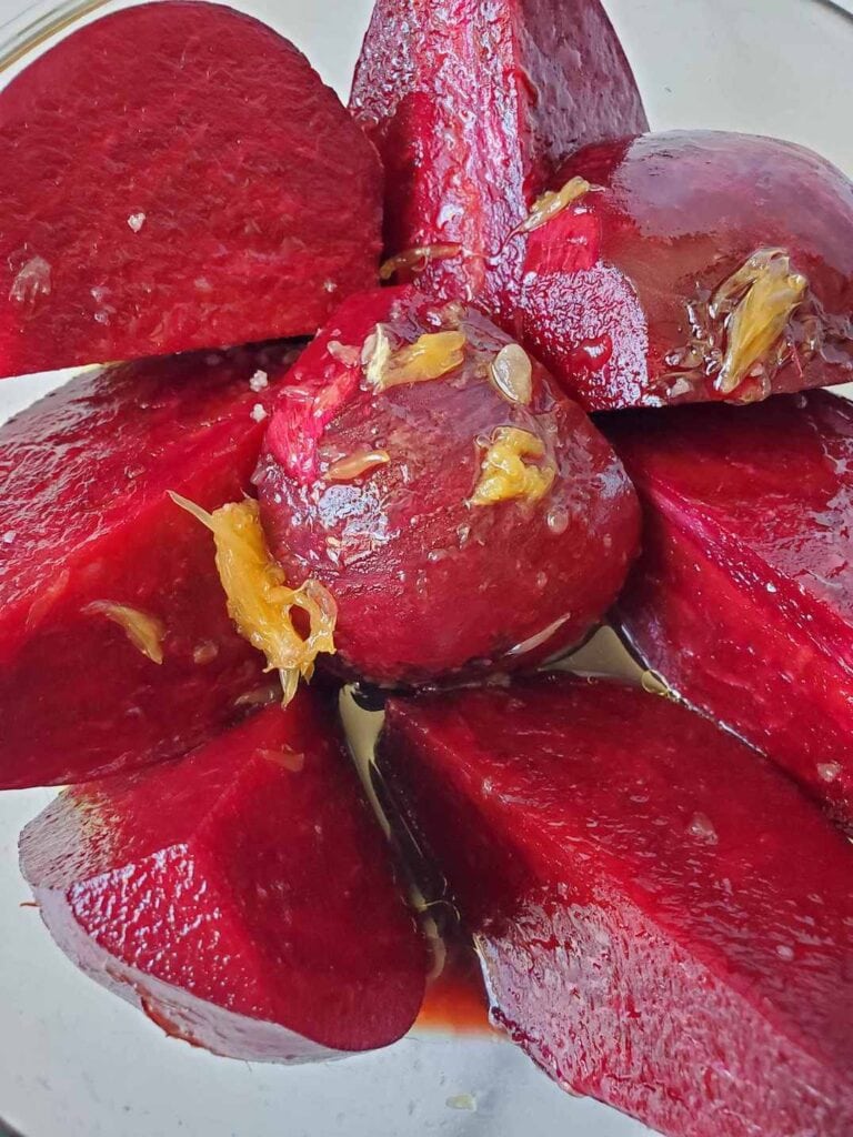 Roasted Beets with Fresh Orange and Balsamic Vinegar Marinade ...