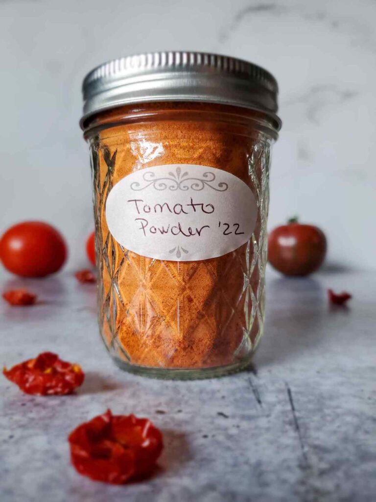 How To Make Tomato Powder Fresh Tomatoes Or Saved Skins Homestead