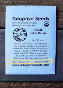 How Long Do Seeds Last? (Seed Viability Chart) ~ Homestead and Chill