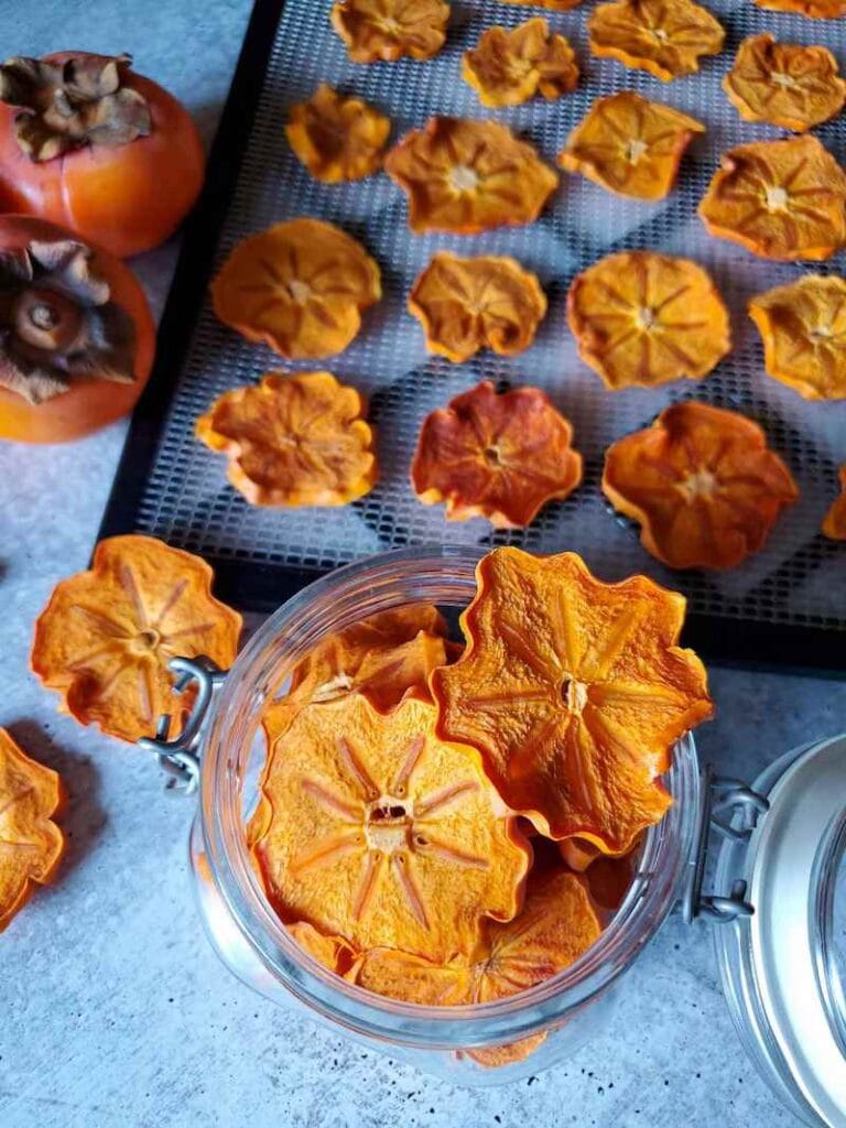 How to Make Easy Dried Persimmons (Oven or Dehydrator) ~ Homestead and ...