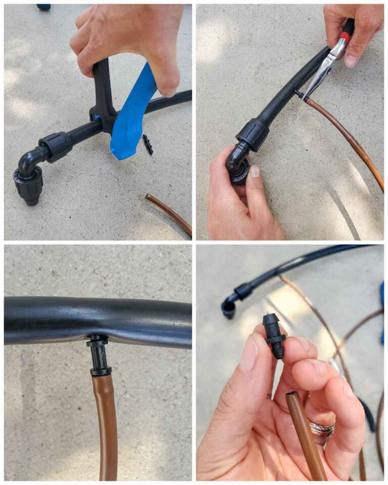 Easy Raised Bed Drip Irrigation (from Faucet or Spigot) ~ Homestead and ...