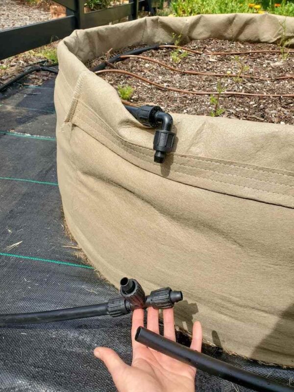 Easy Raised Bed Drip Irrigation (from Faucet or Spigot) ~ Homestead and ...