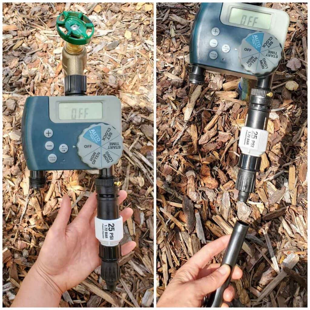 Easy Raised Bed Drip Irrigation (from Faucet or Spigot) ~ Homestead and ...