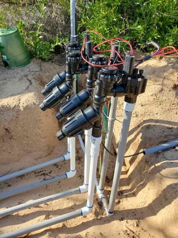 How to Install Solar Powered Drip Irrigation, Controller and Valves ...