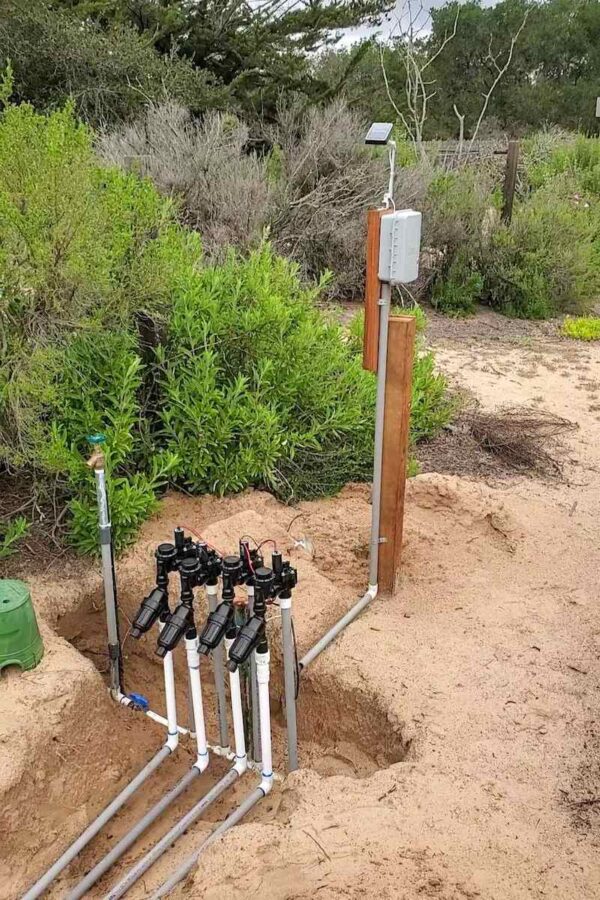 How to Install Solar Powered Drip Irrigation, Controller and Valves ...
