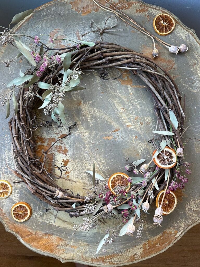 How to Make a DIY Grapevine Wreath (or Other Vines) + Decorating Ideas ...