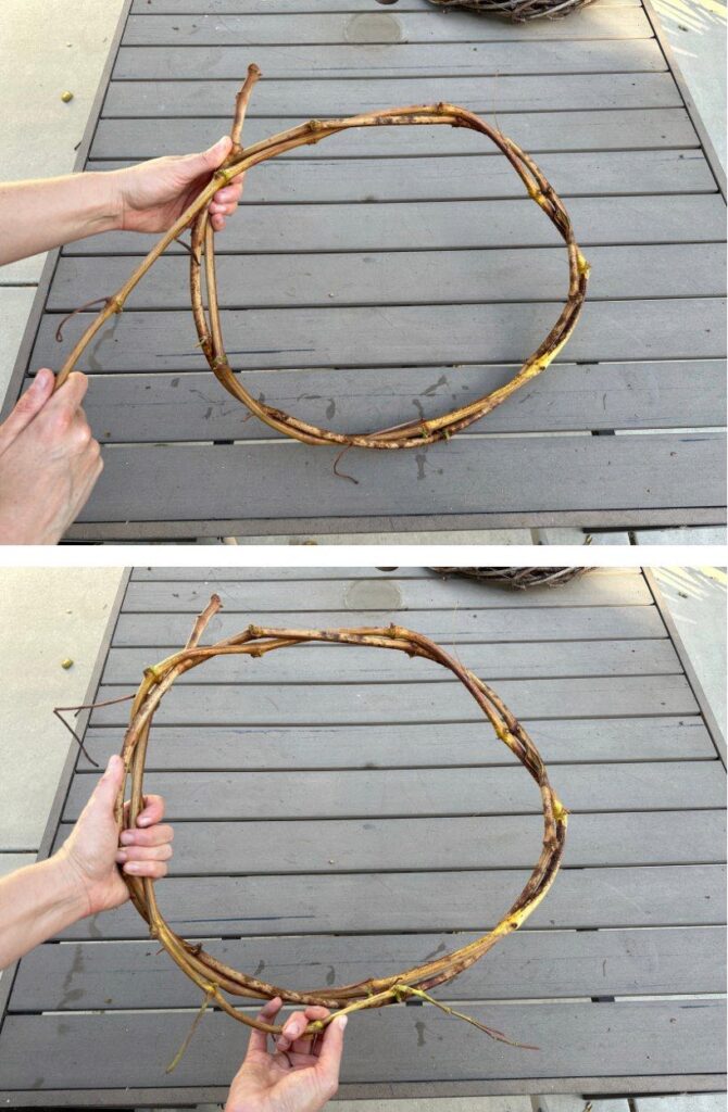 How to Make a DIY Grapevine Wreath (or Other Vines) + Decorating Ideas ...