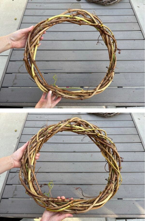 How to Make a DIY Grapevine Wreath (or Other Vines) + Decorating Ideas ...