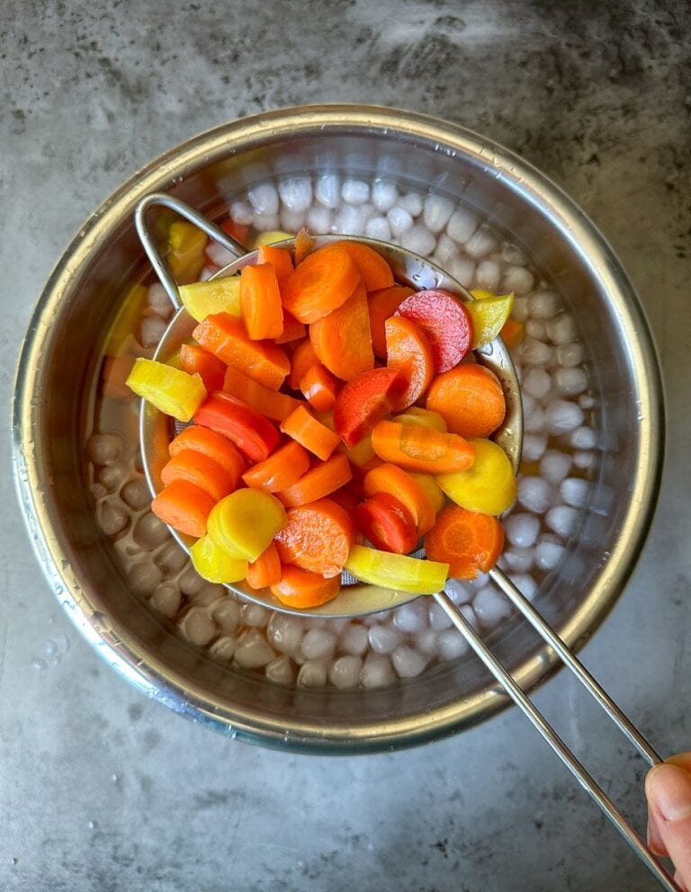 How to Freeze Carrots (With or Without Blanching) ~ Homestead and Chill