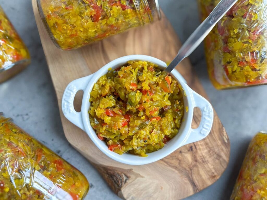 The Best Zucchini Relish Recipe (Canning, Freezer or Refrigerator ...