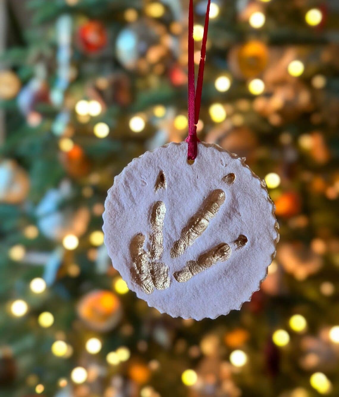 Easy Salt Dough Ornaments Recipe for Handprints, Shapes and Keepsakes ...